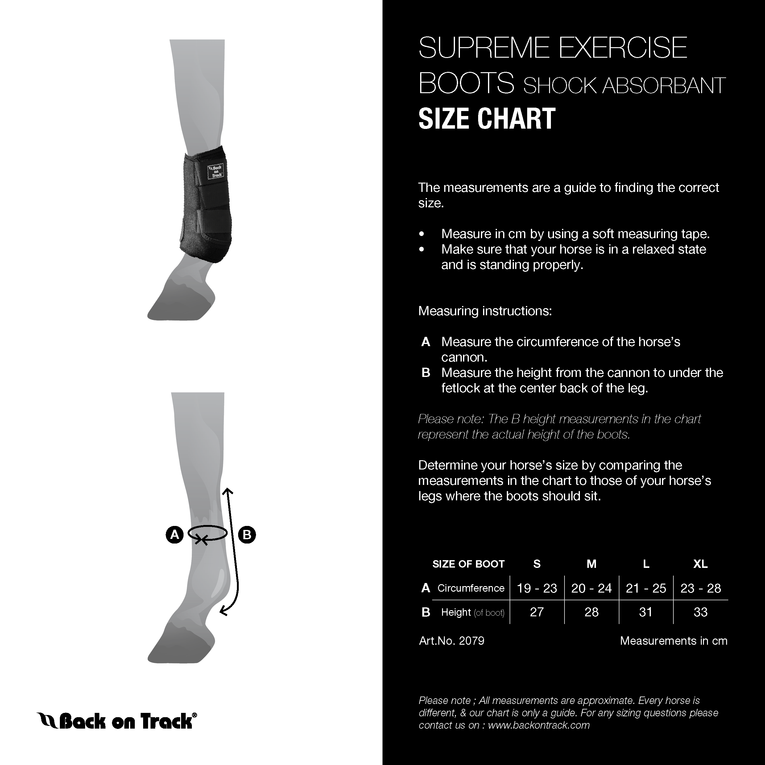 Therapeutic Supreme Exercise Boots | Horse Leg Protection | Back on ...